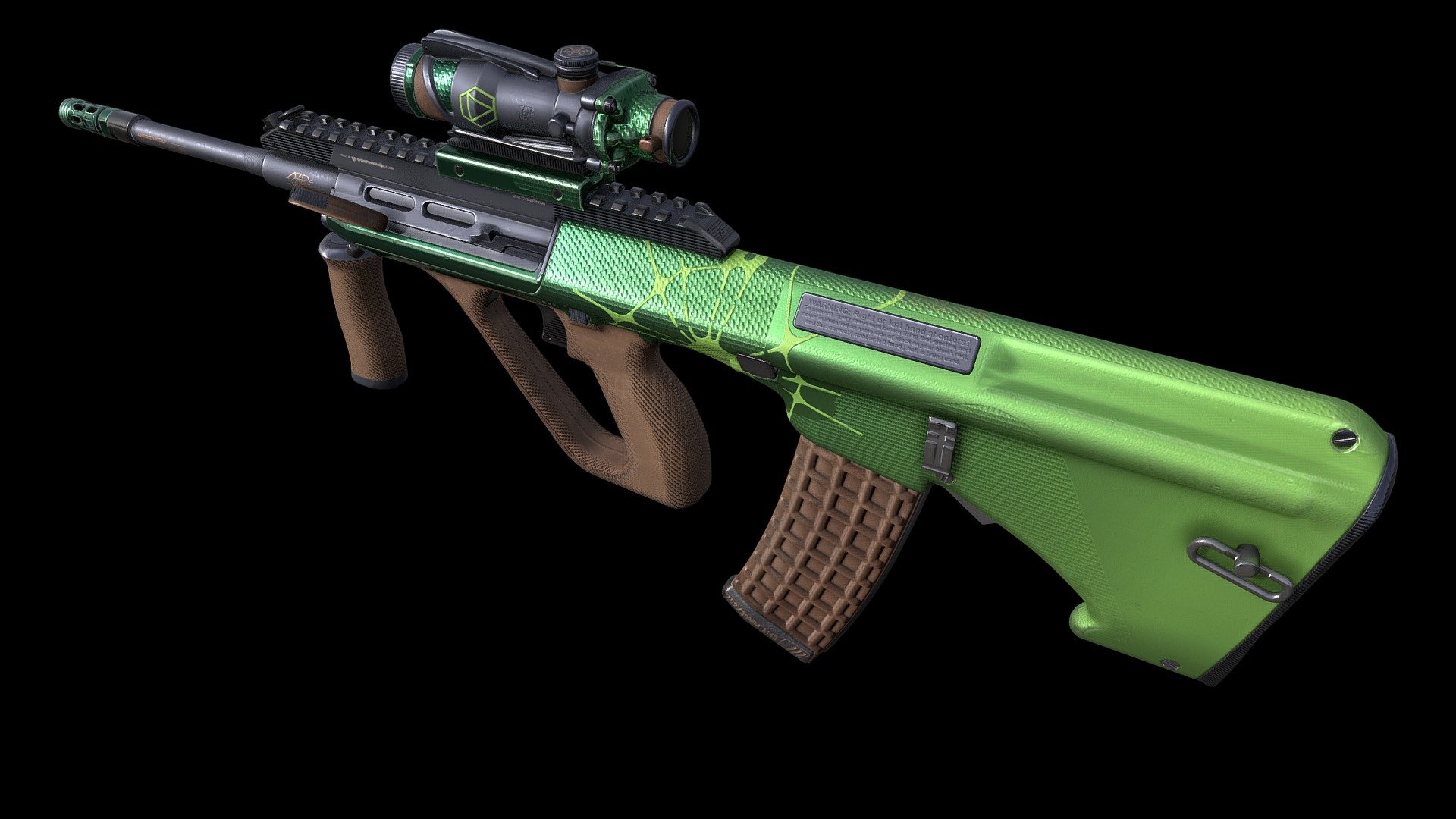 AUG - The Last Word (CS2) - 3D model by tanapta [d54aa4d] - Sketchfab