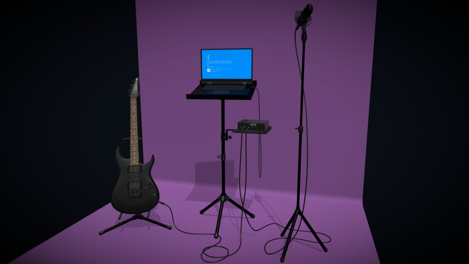 Homework 5 (studio) - Download Free 3D model by fran.airone26 [d54b334] - Sketchfab