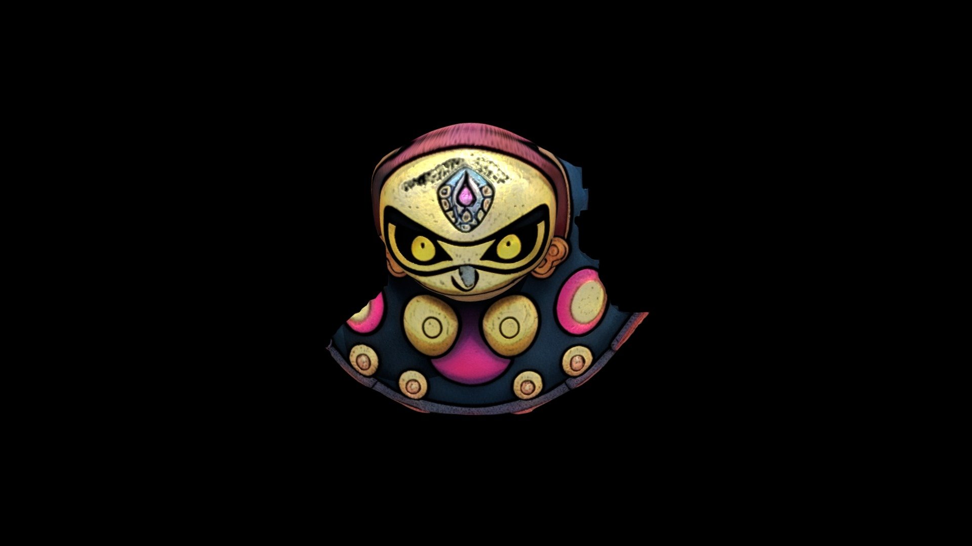 Happy Mask 527 - Download Free 3D model by klrxyz [d54e20c] - Sketchfab