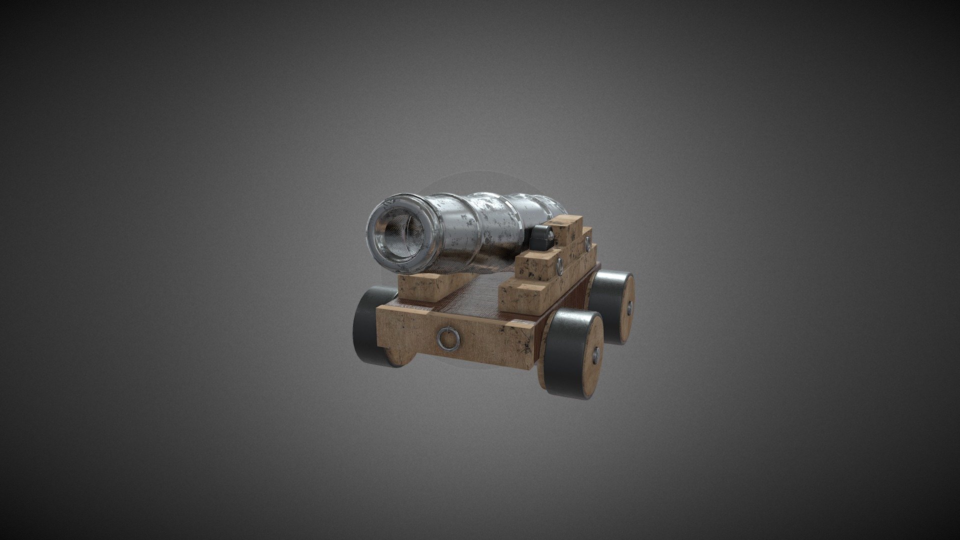 3D Fire Cannon - 3D model by shivansh chauhan ...