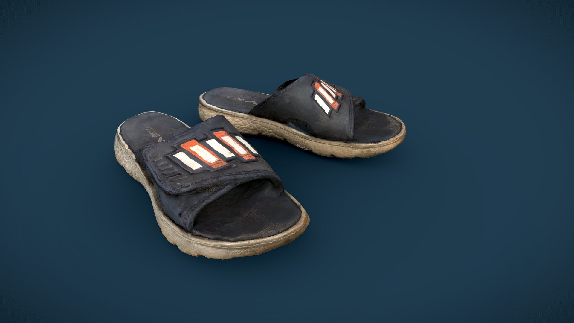 Slippers - Download Free 3D model by Samad.Ahmed [d550b78] - Sketchfab