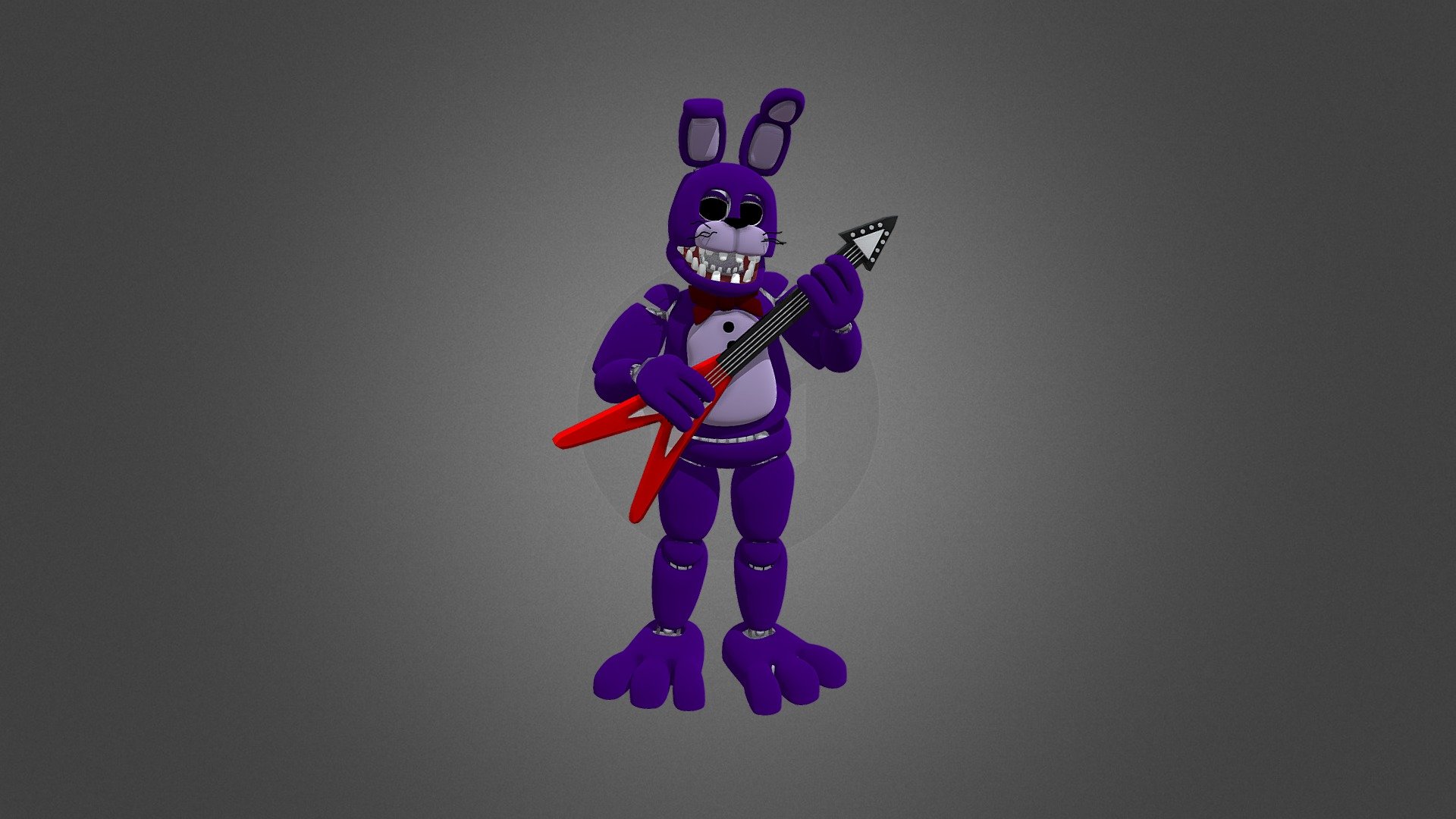 Withered Bonnie (Fixed) - 3D model by Fazbear Entertainment (@shane ...