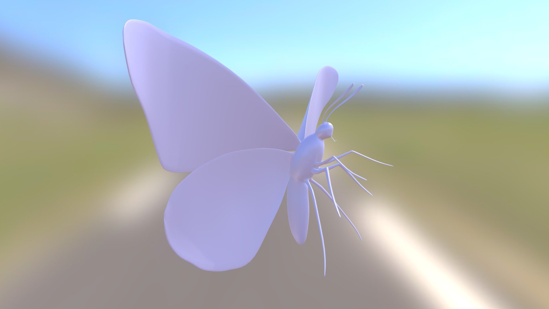 Butterfly - 3D model by Jessica R. Balfe (@jessicarbalfe) [d551730 ...