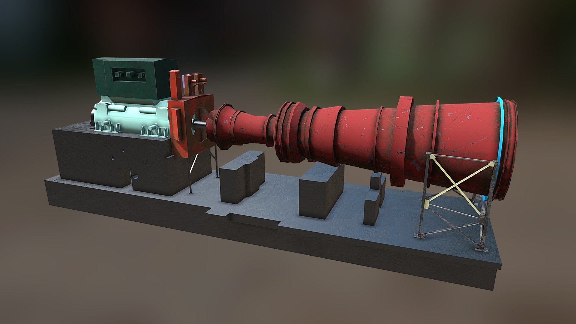 Electrical Generator - 3D model by Digital BIM Solutions ...