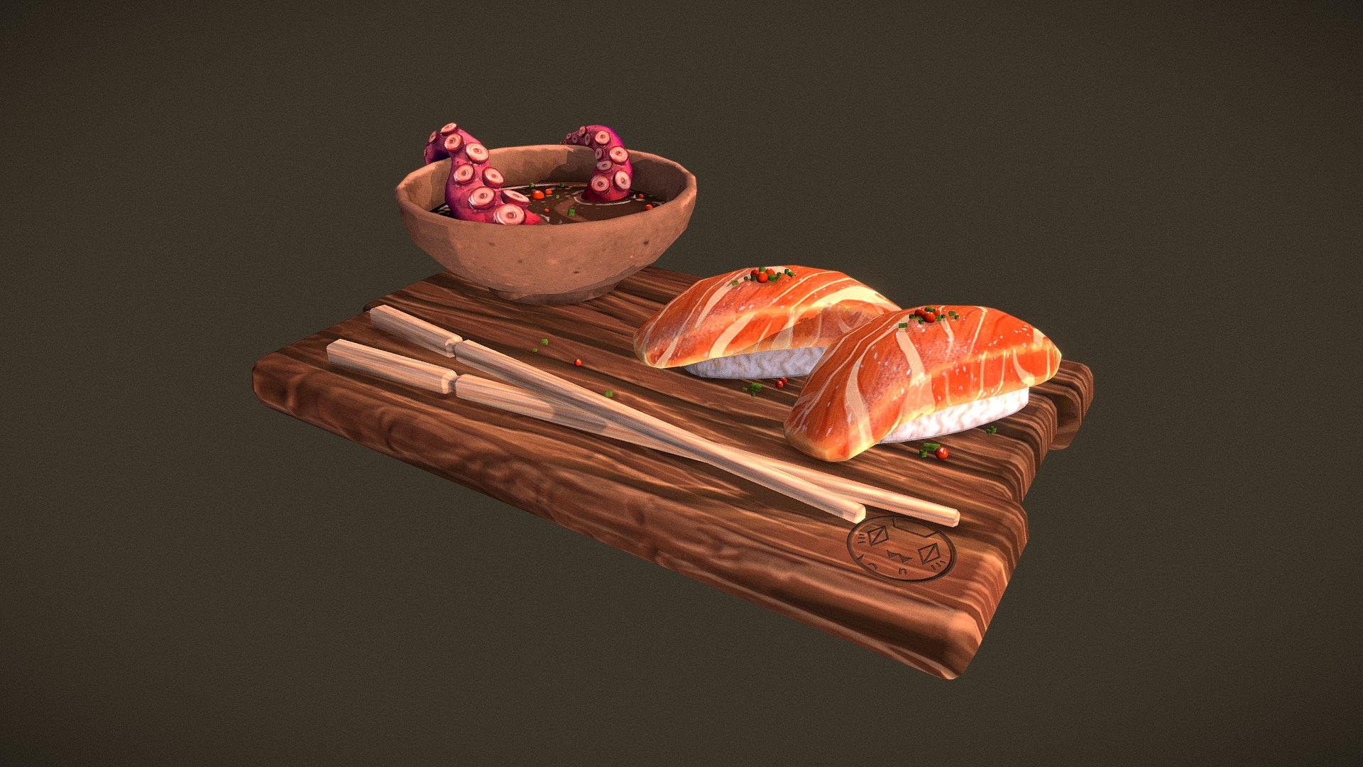 Stylized Sushi - Buy Royalty Free 3D model by Witchy (@_Witchy ...