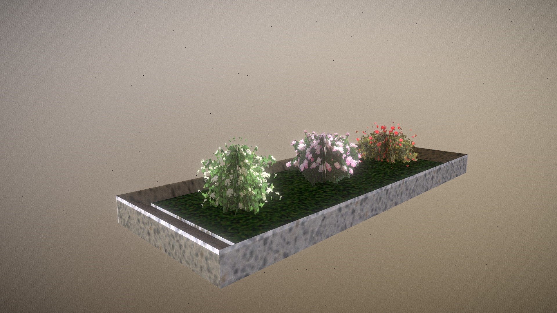 Flowers - Download Free 3D model by PropShop™ (@syedabbas0815) [d554636 ...