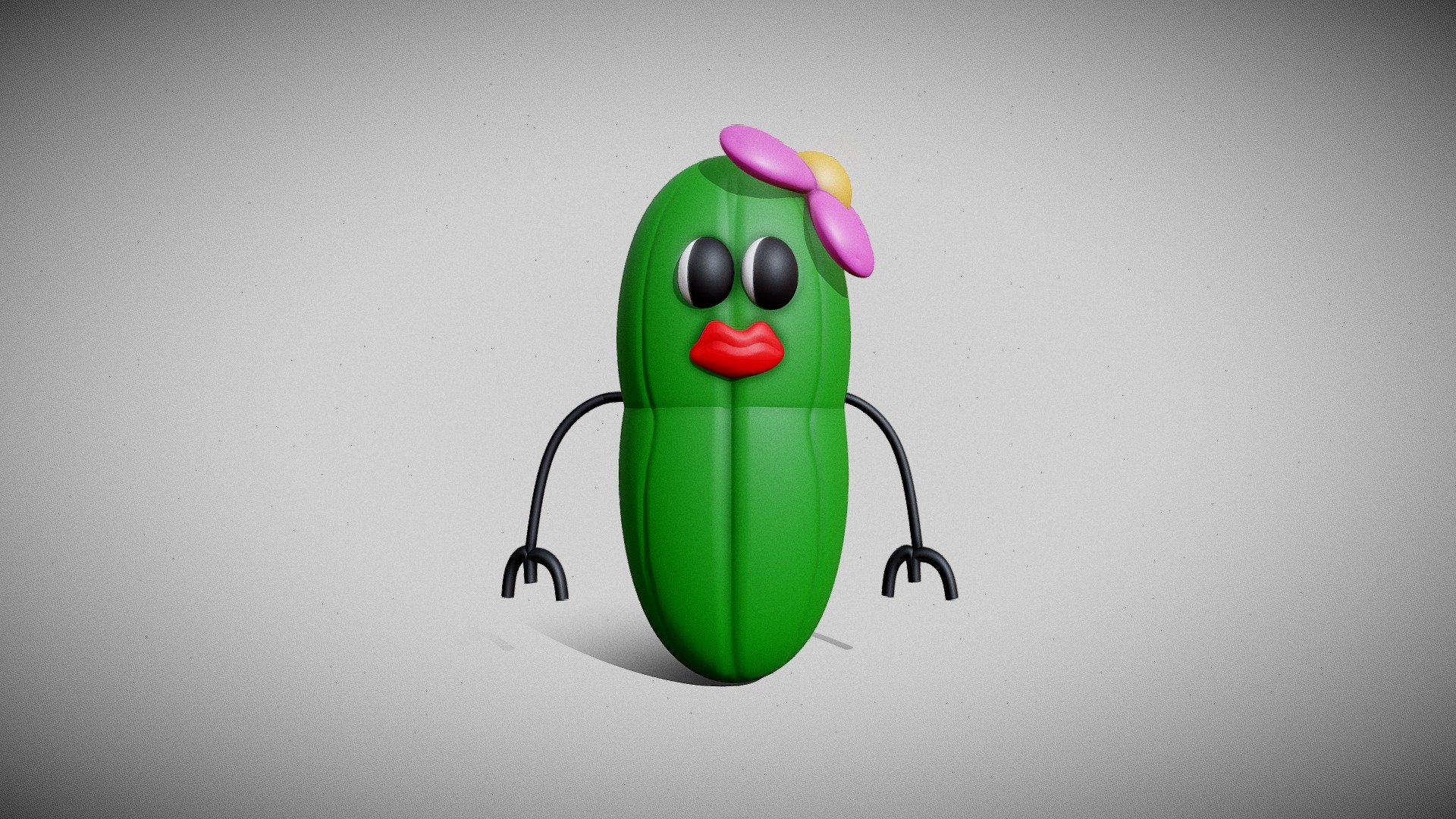 MagicTheCactus - 3D model by jaksana.jump [d554e39] - Sketchfab