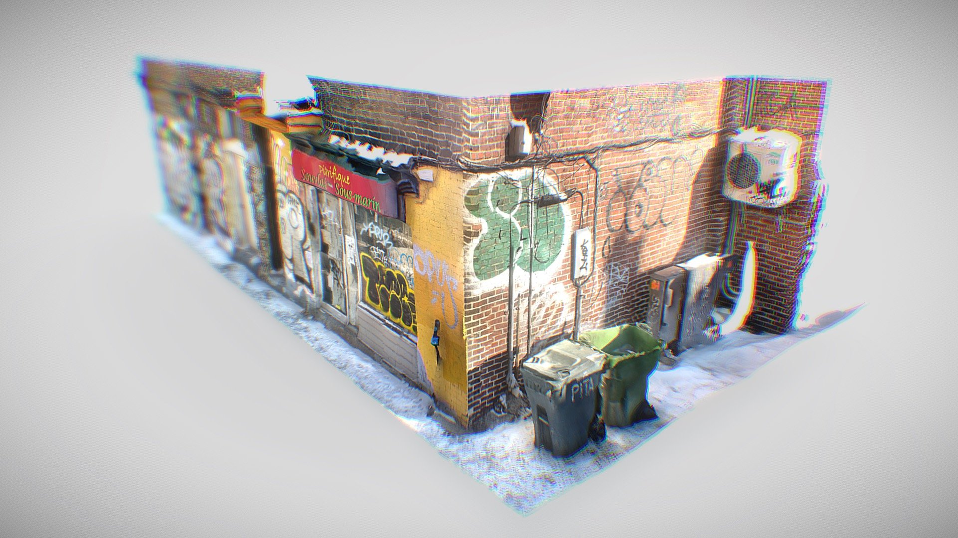 Day 40 - 1 Scan A Day - Graffitis - Download Free 3D model by Manu ...