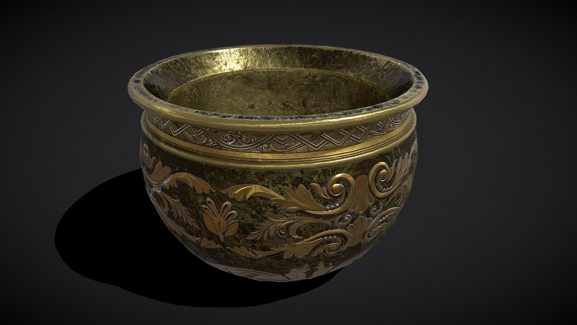 Gold Goblet - Buy Royalty Free 3D model by GetDeadEntertainment [d556603] - Sketchfab Store