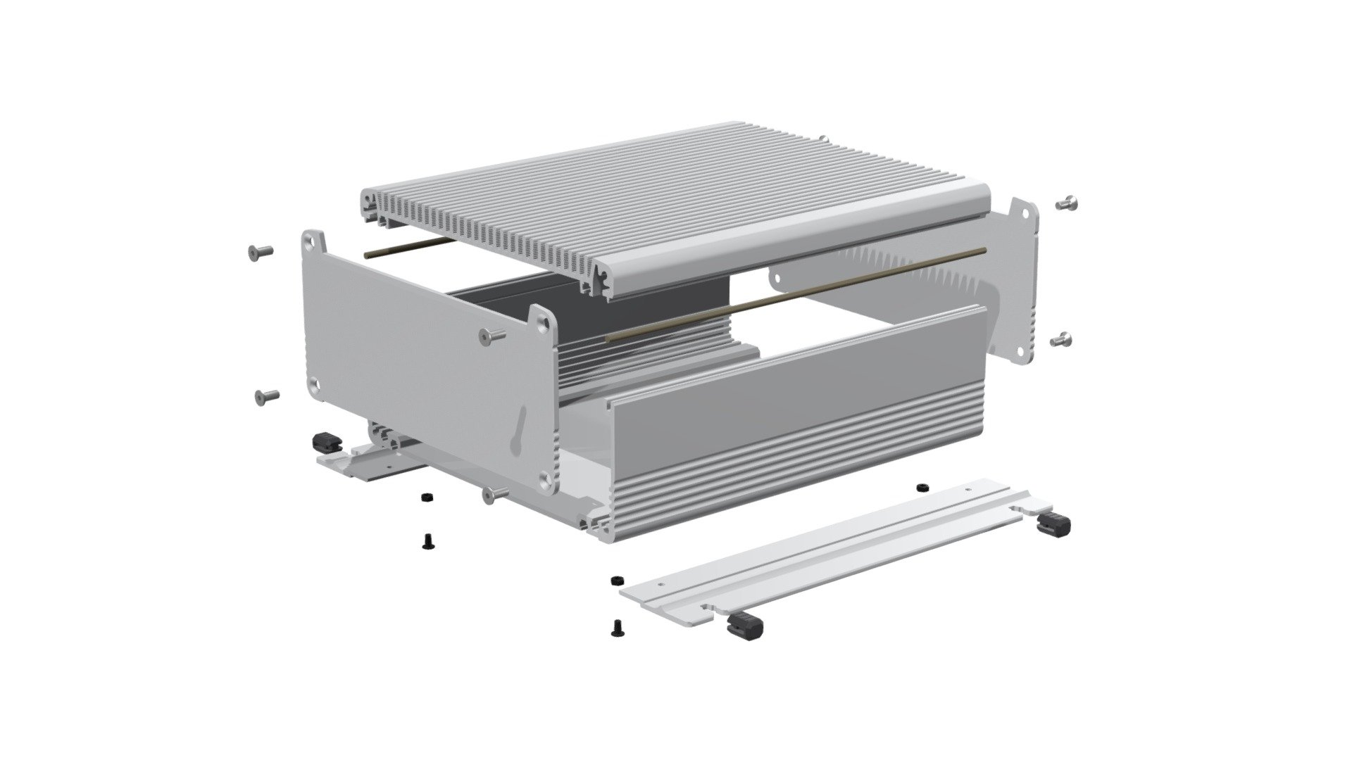 Exploded view - EXHFE19- , 23- , 29- size - 3D model by takachitec5 ...