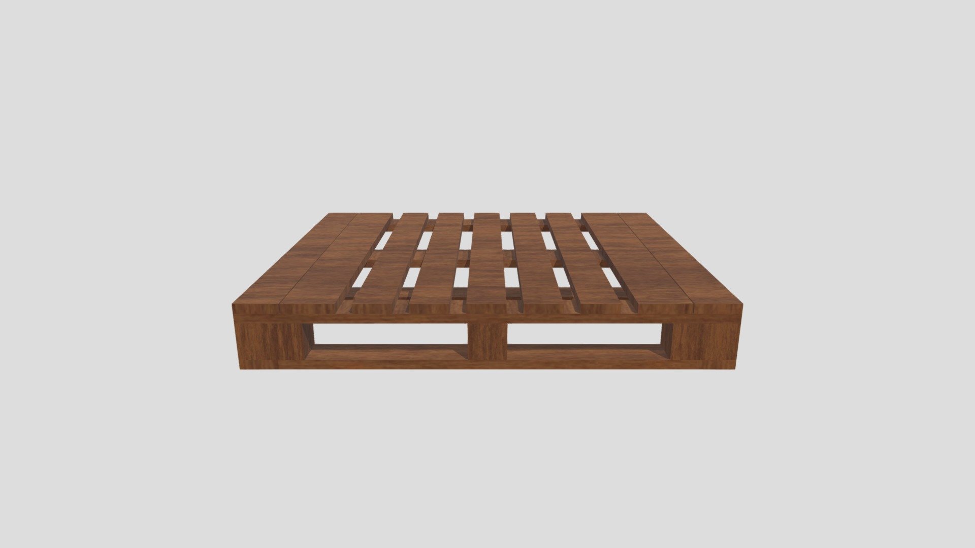 Wooden Pallet - Download Free 3D model by Leo (@LeoPernier) [d558898 ...