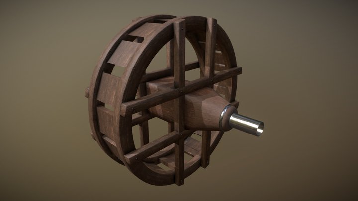 Water-wheel 3D models - Sketchfab