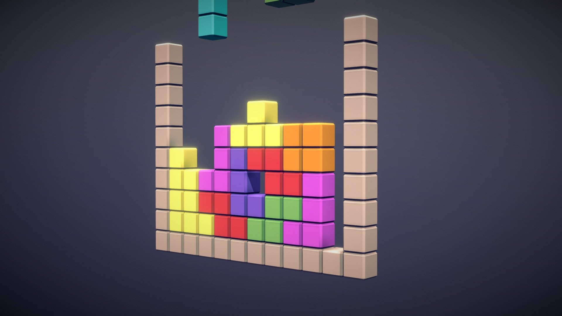 Assignment 01 Tetris Animation - Download Free 3D model by jvui ...