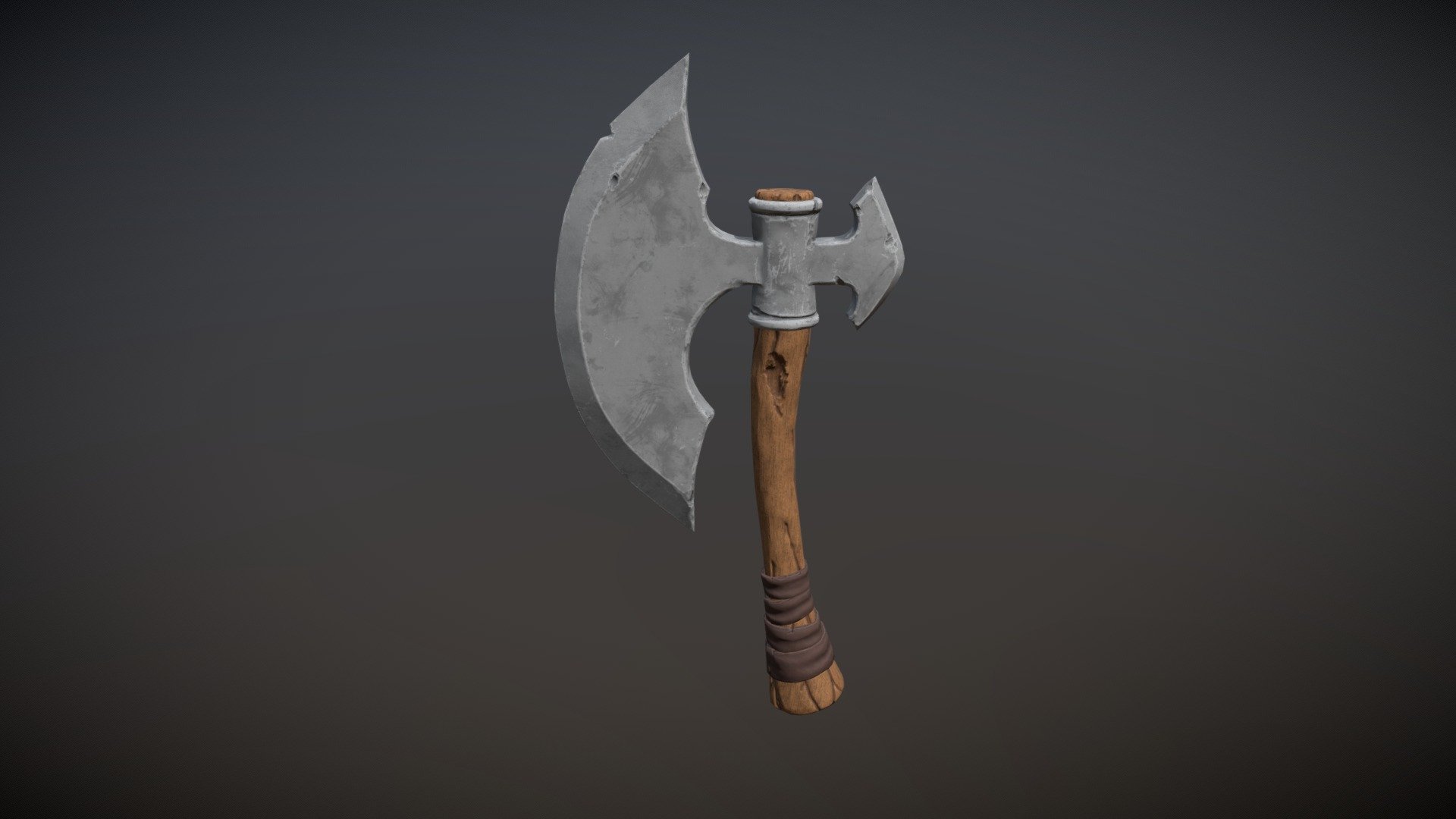 Viking Ax - 3D model by yusuferdem [d55a3df] - Sketchfab