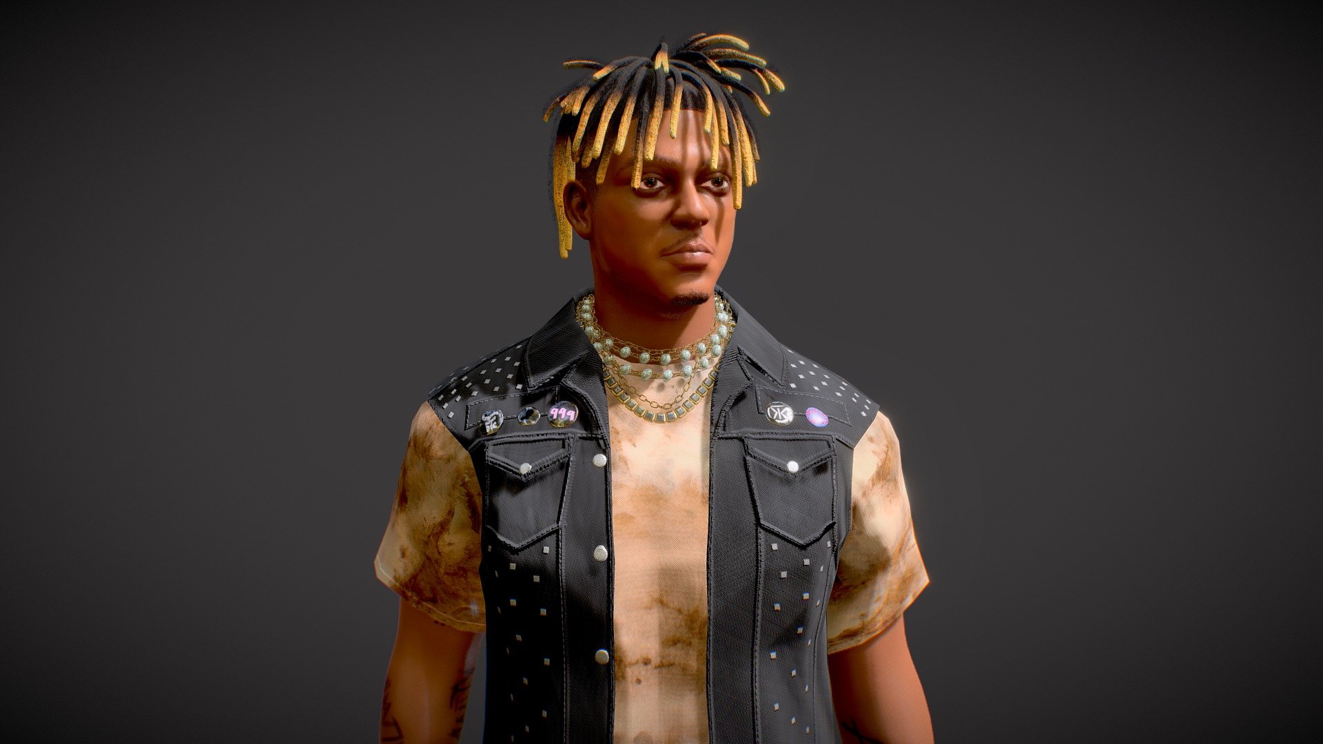 Juice Wrld - Buy Royalty Free 3D model by Tiko (@tikoavp) [d55e1ee ...