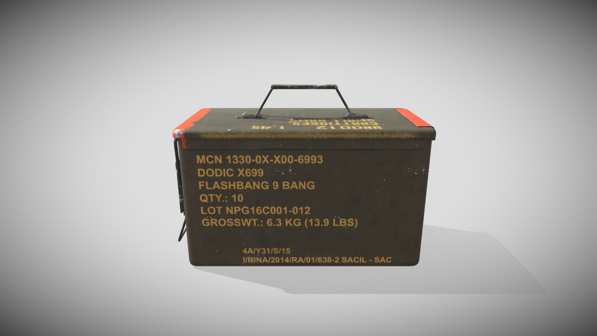 Ammo Box - 3D model by nao.freak [d55e742] - Sketchfab