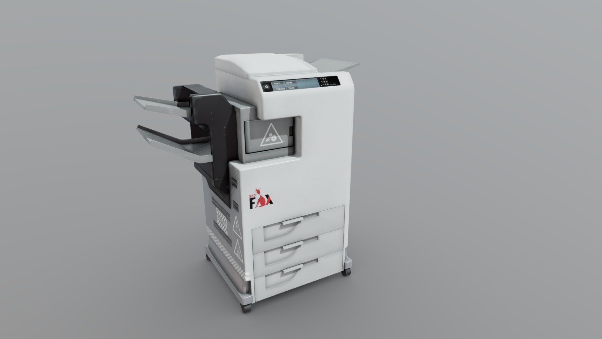 MFP Office Printer - Download Free 3D model by Red Fox / nokillnando ...