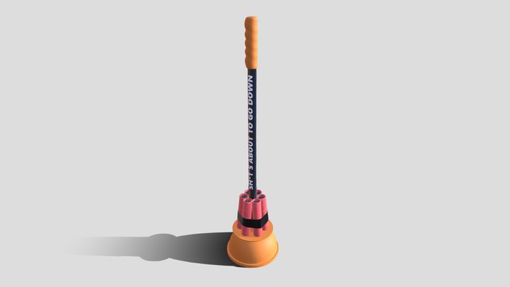 Plunger 3D models - Sketchfab