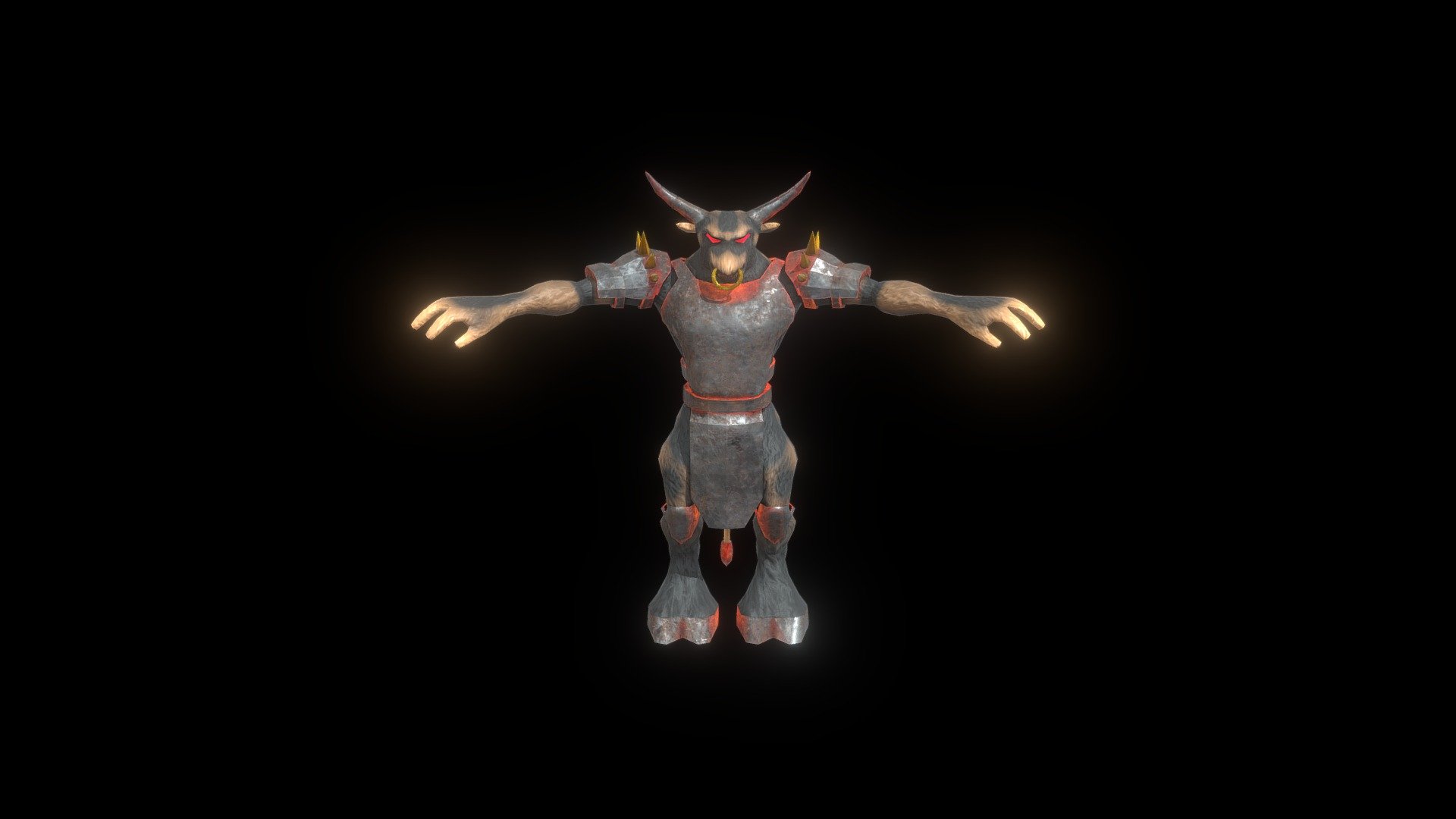 Bull Man - Download Free 3D model by bullwa [d561244] - Sketchfab