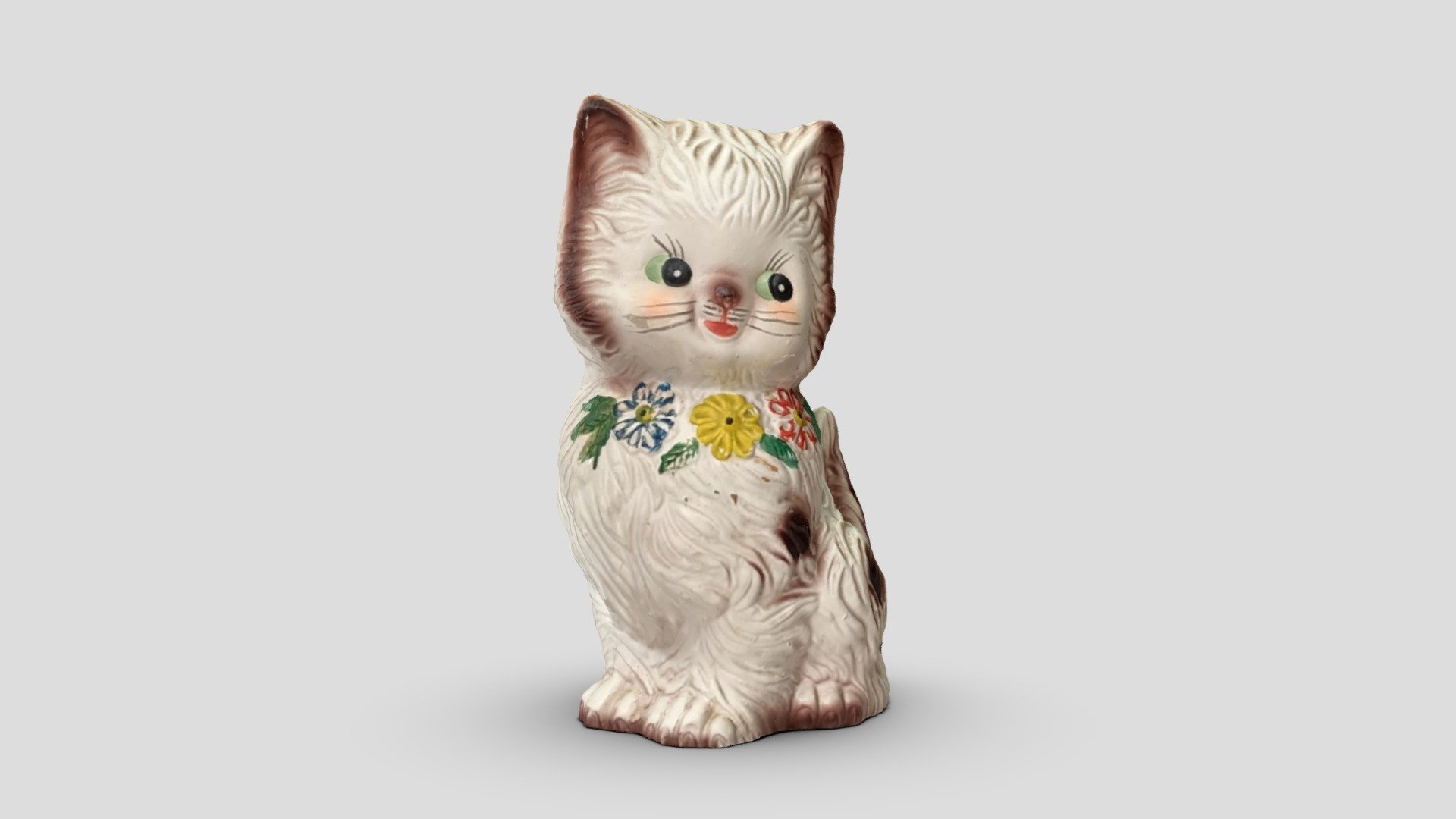 Cat Money Box - Download Free 3D model by joongaa [d561a59] - Sketchfab