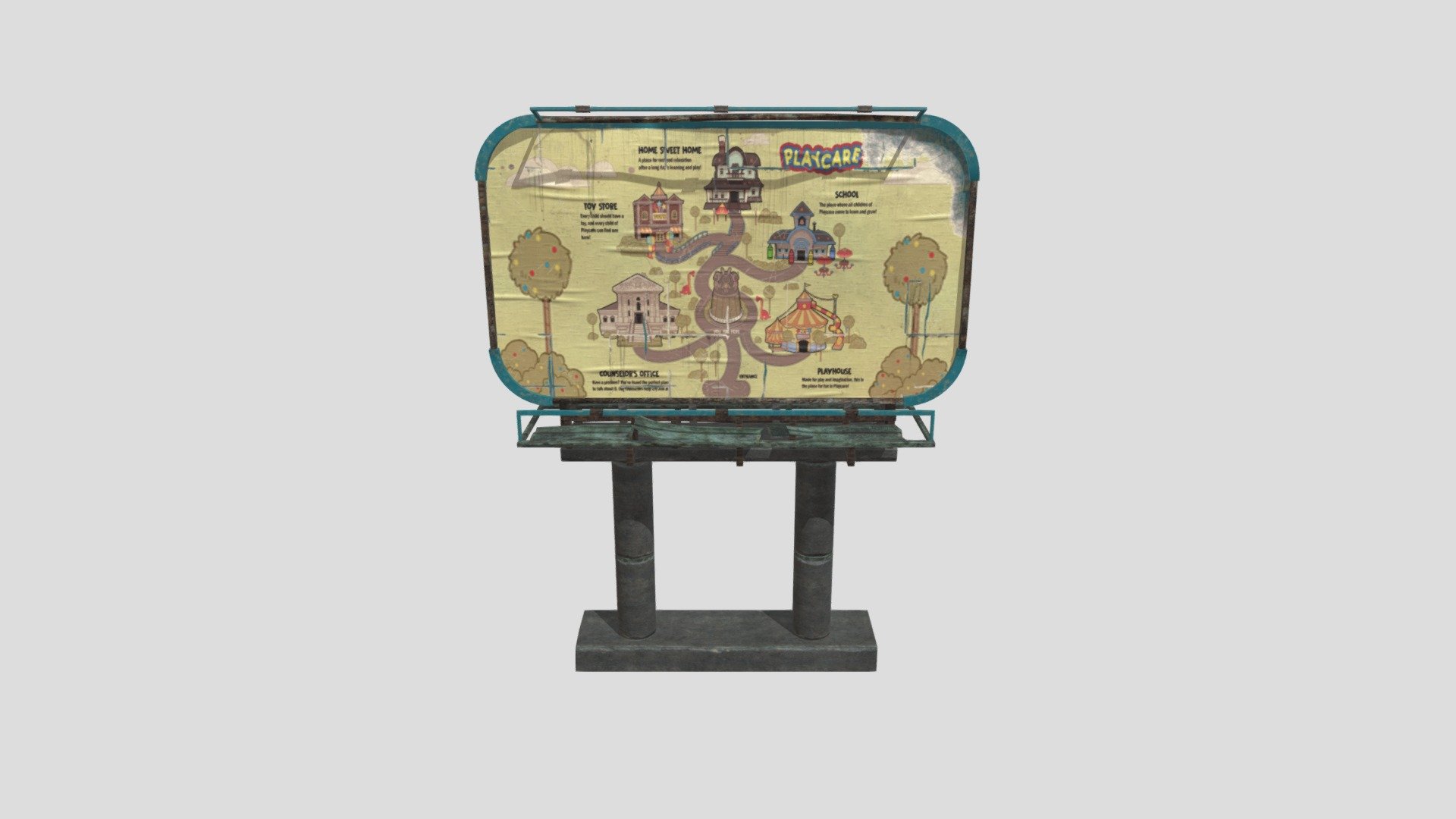 Poppy Playtime3 Map Not mine - Download Free 3D model by MOB ...