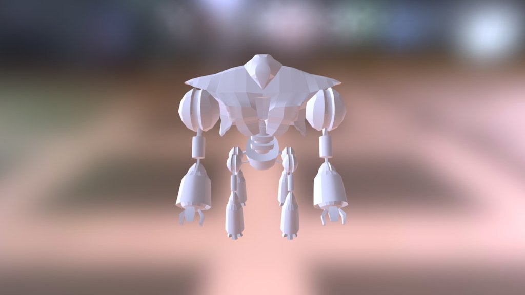 Robot UV-mapped V2 - 3D model by dubious_doom [d562fc7] - Sketchfab