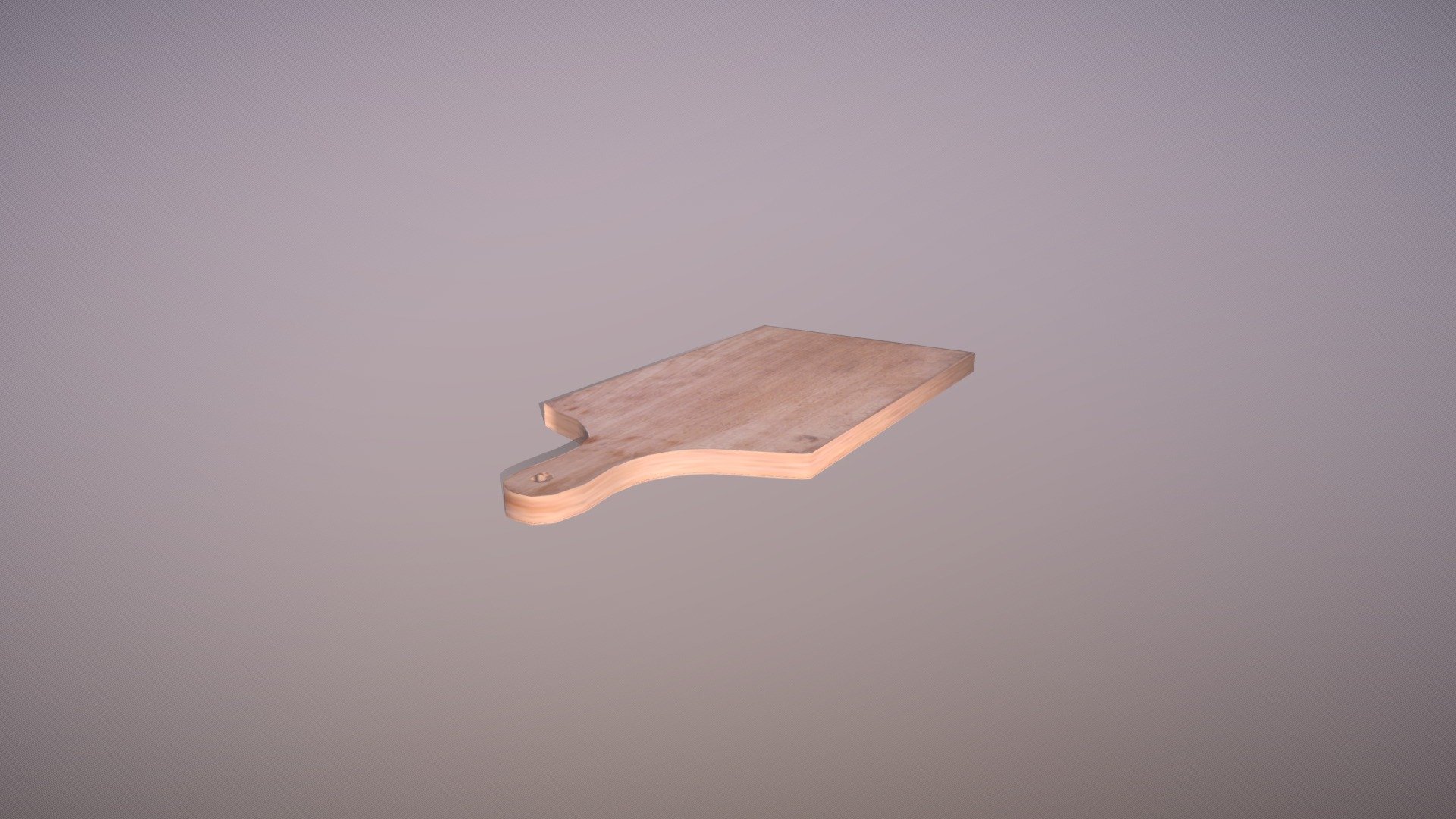 Wooden Cooking Board - Download Free 3D model by bobbycactus [d5647dd ...