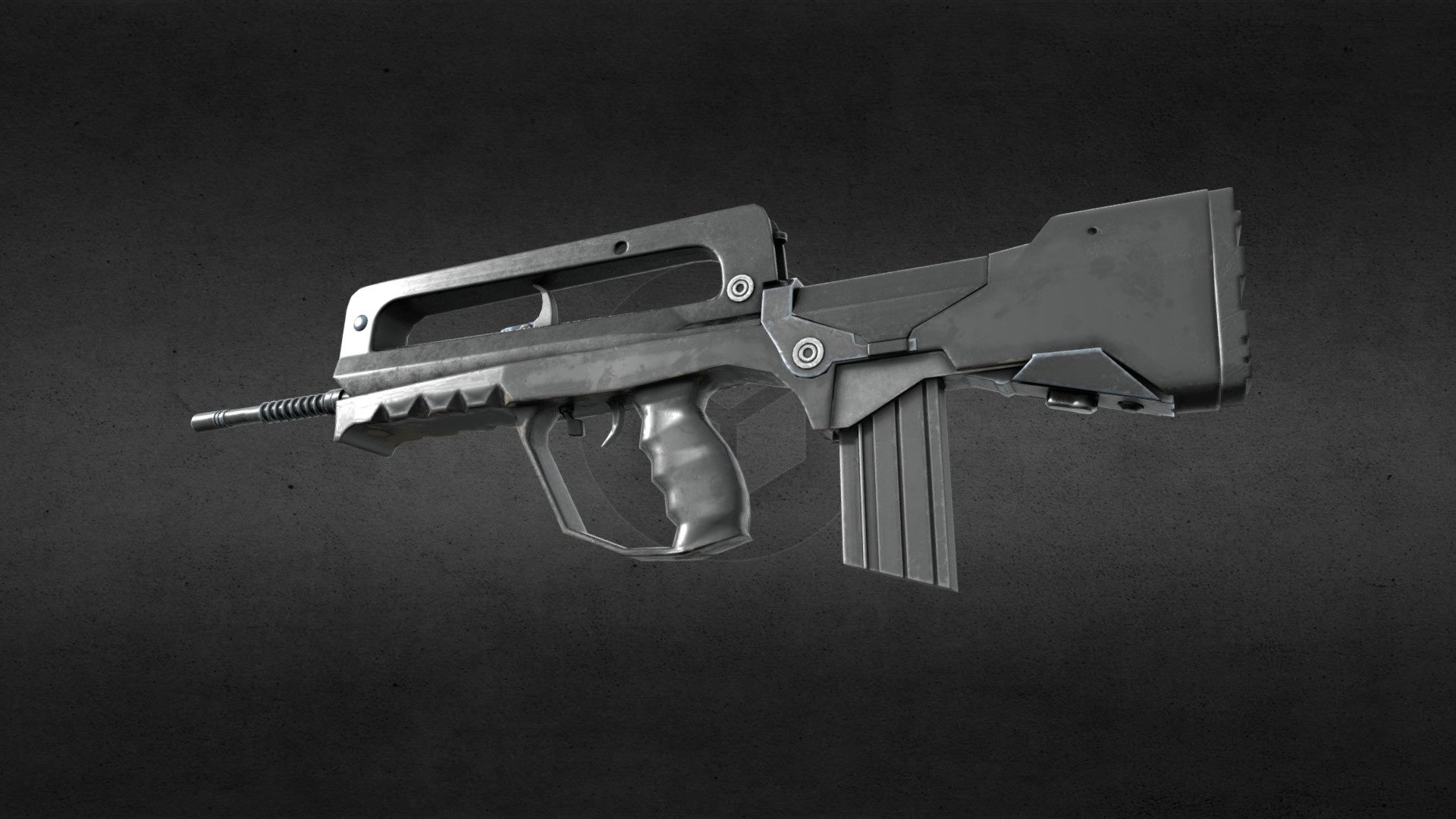 Famas F1 - 3D model by Nolan Peters (@NolanPeters) [d5651a3] - Sketchfab