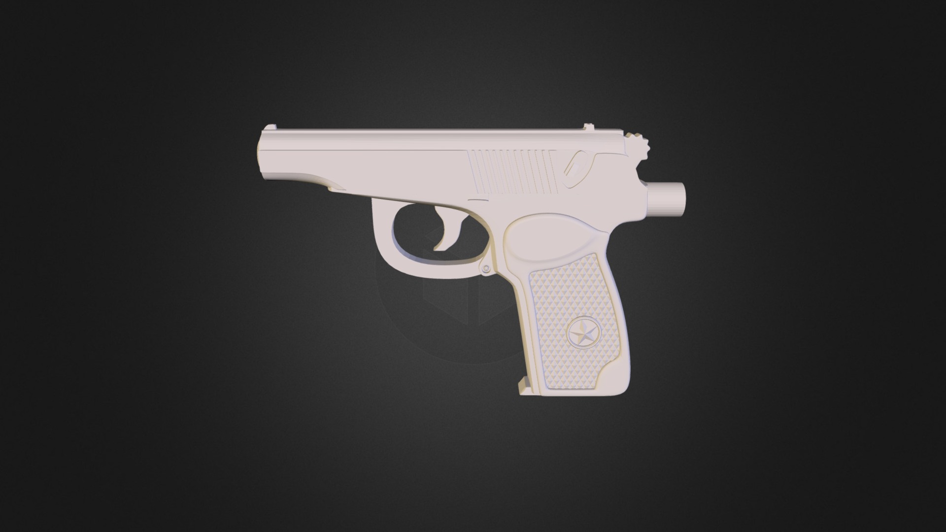 Makarov Pistol - 3D model by ArtWorkshop Kaya Studio (@kayastudio ...