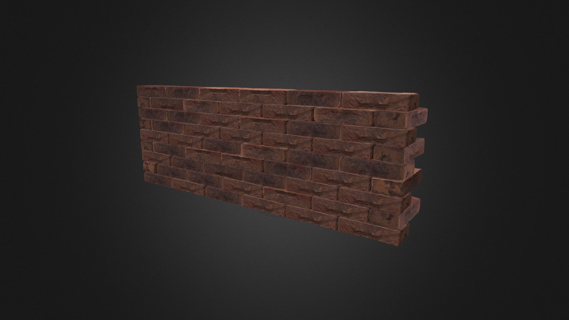 Demo-vandersanden-low Poly_ Bricks - 3D model by tostersoftware ...