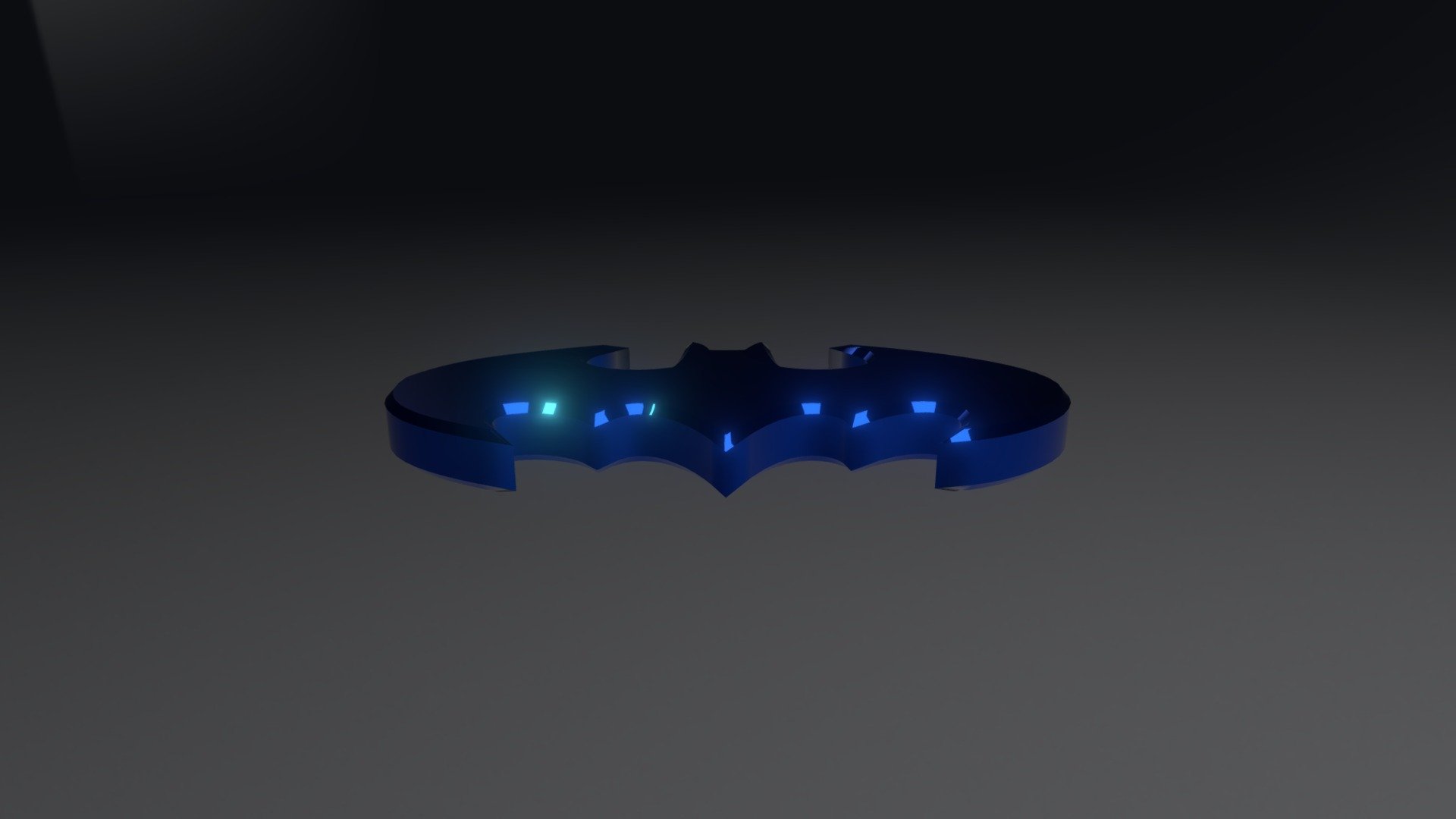LOGO BATMAN - 3D model by cursodeveranotecnokids1 [d569514] - Sketchfab