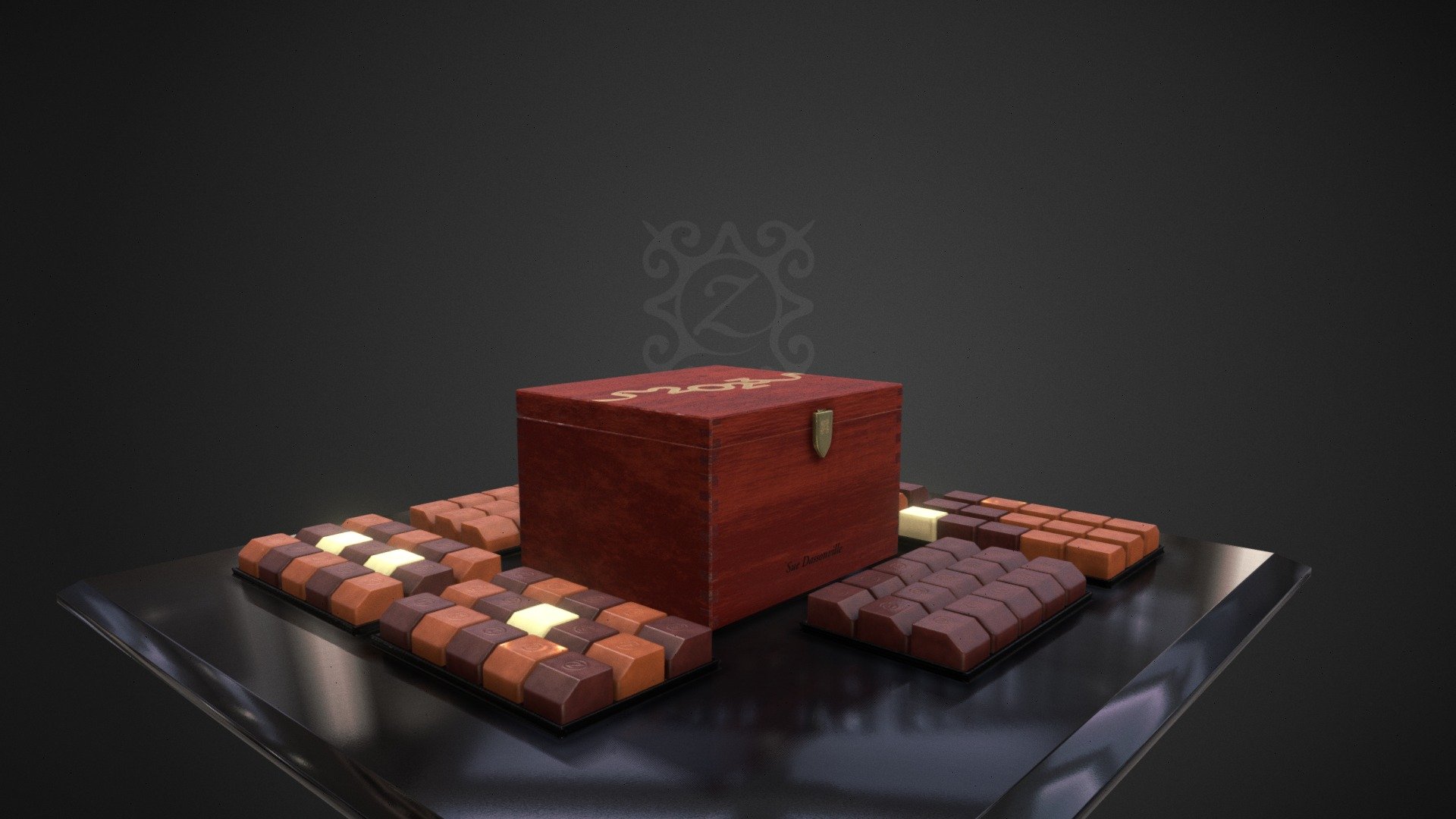 New Year Jade 6 | zChocolat - 3D model by zChocolat [d5698e8] - Sketchfab