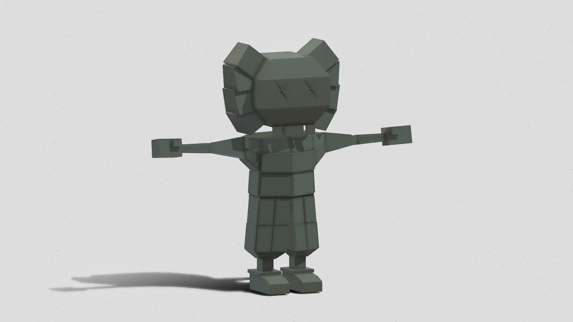 Bubble Kaws rig - Download Free 3D model by John Doe (@born2012 ...