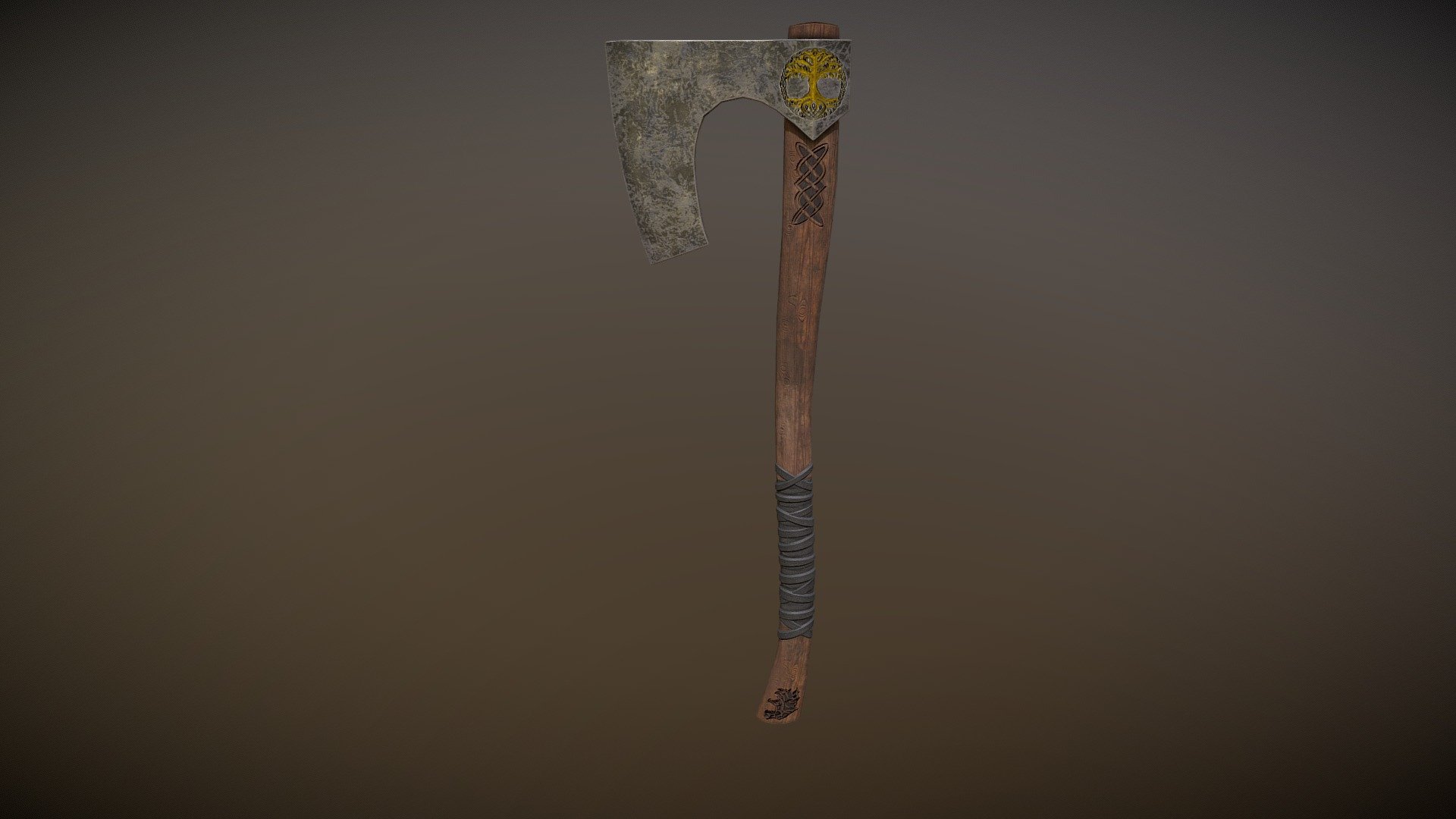 Nordic Axe - 3D model by Alex Inkster (@Archiebald2598) [d57003b ...