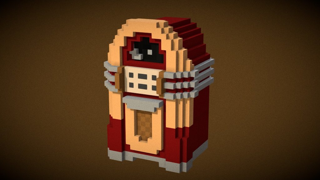 Vintage jukebox - 3D model by Stadalf [d5707fd] - Sketchfab