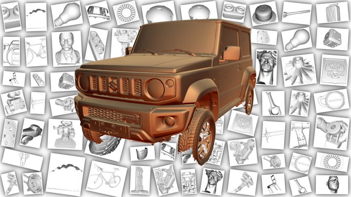Suzuki-jimny 3D models - Sketchfab