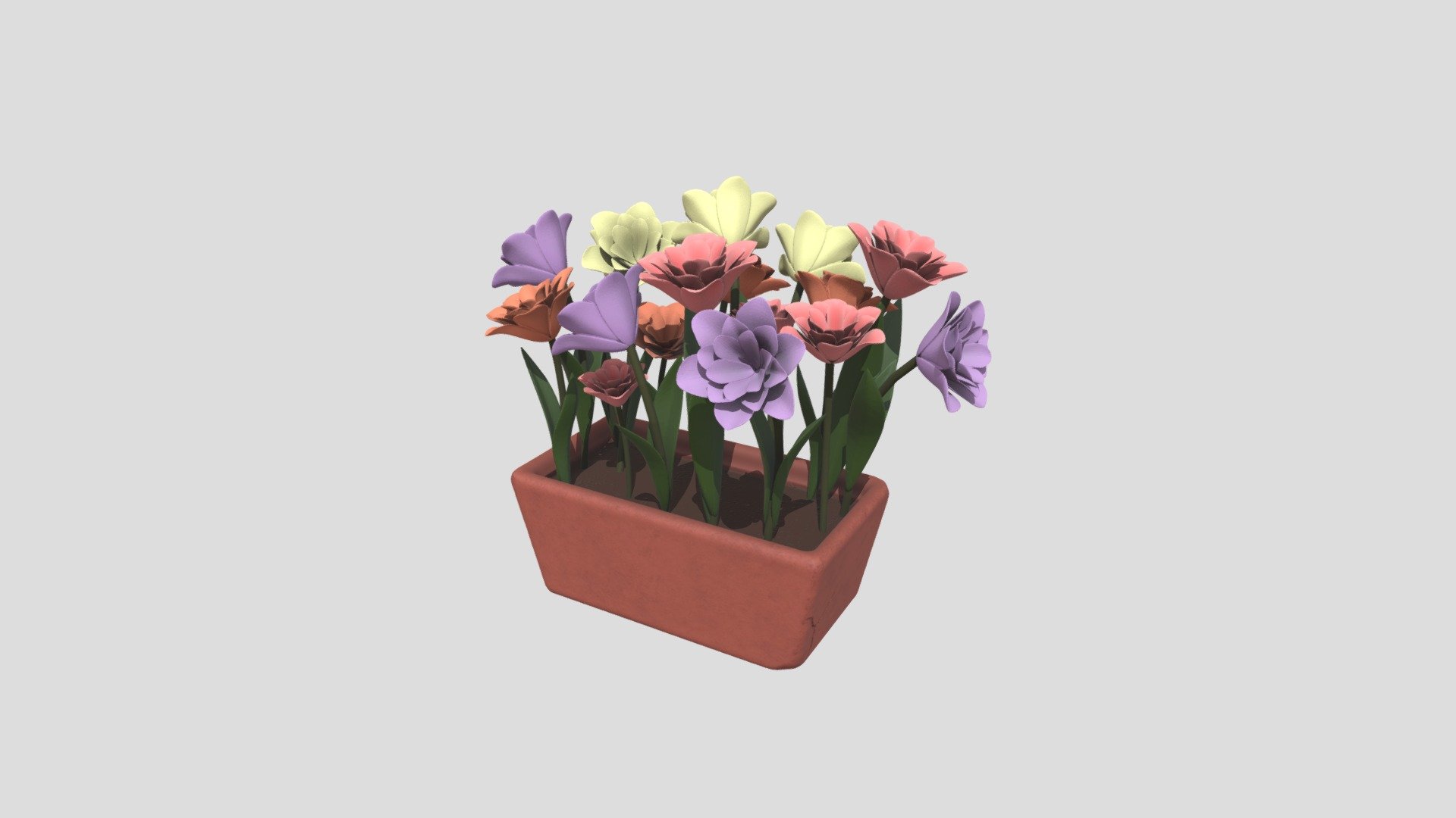 Flower - 3D model by Kawai.Ho [d5747e9] - Sketchfab