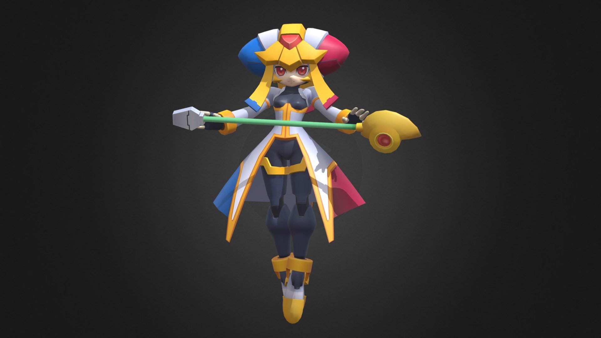 Megaman x Dive (MMZX) Pandora Concept Art - Download Free 3D model by ...