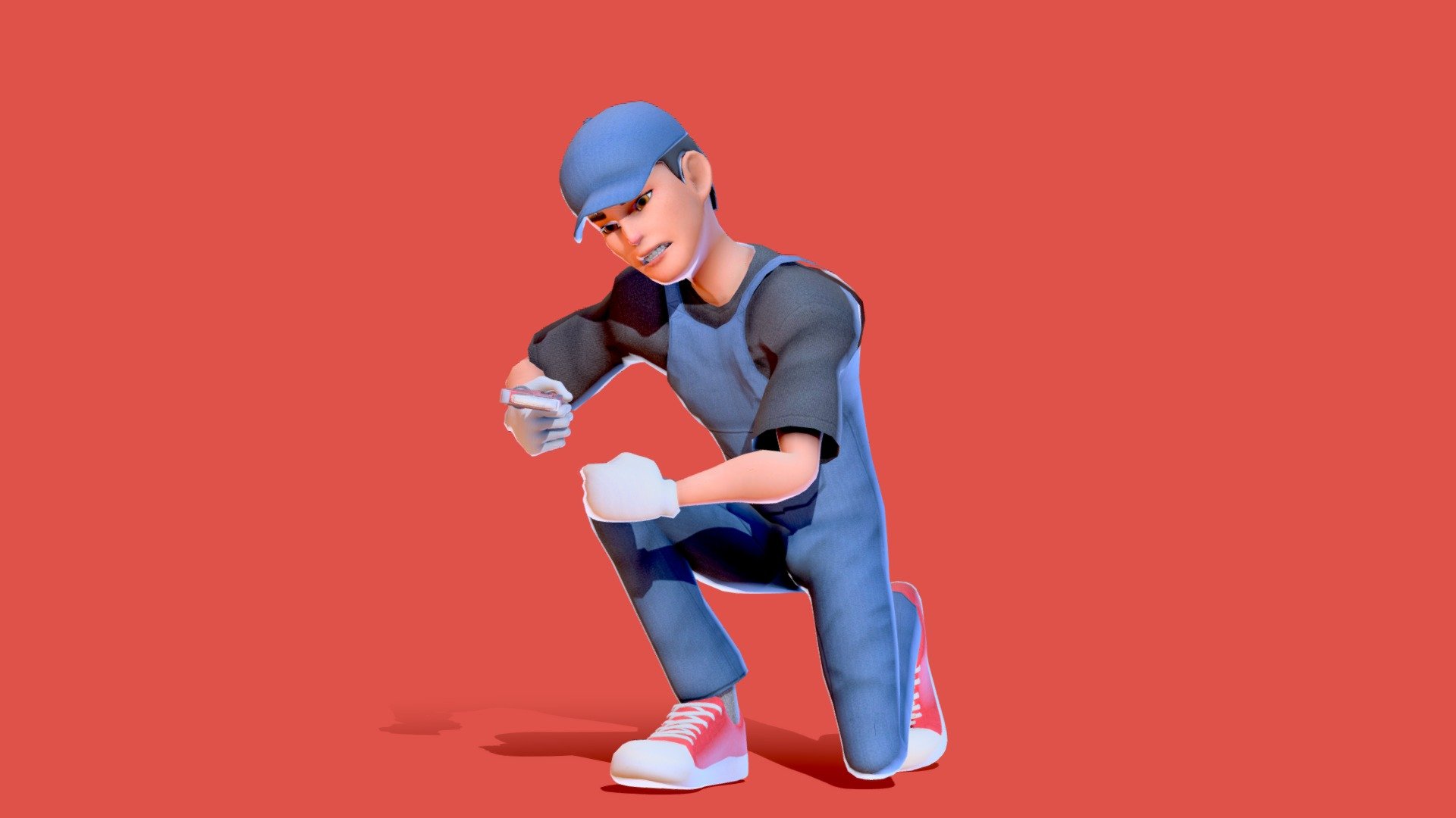 Construction Jobs - Plumber - Buy Royalty Free 3D model by Assemblr ...