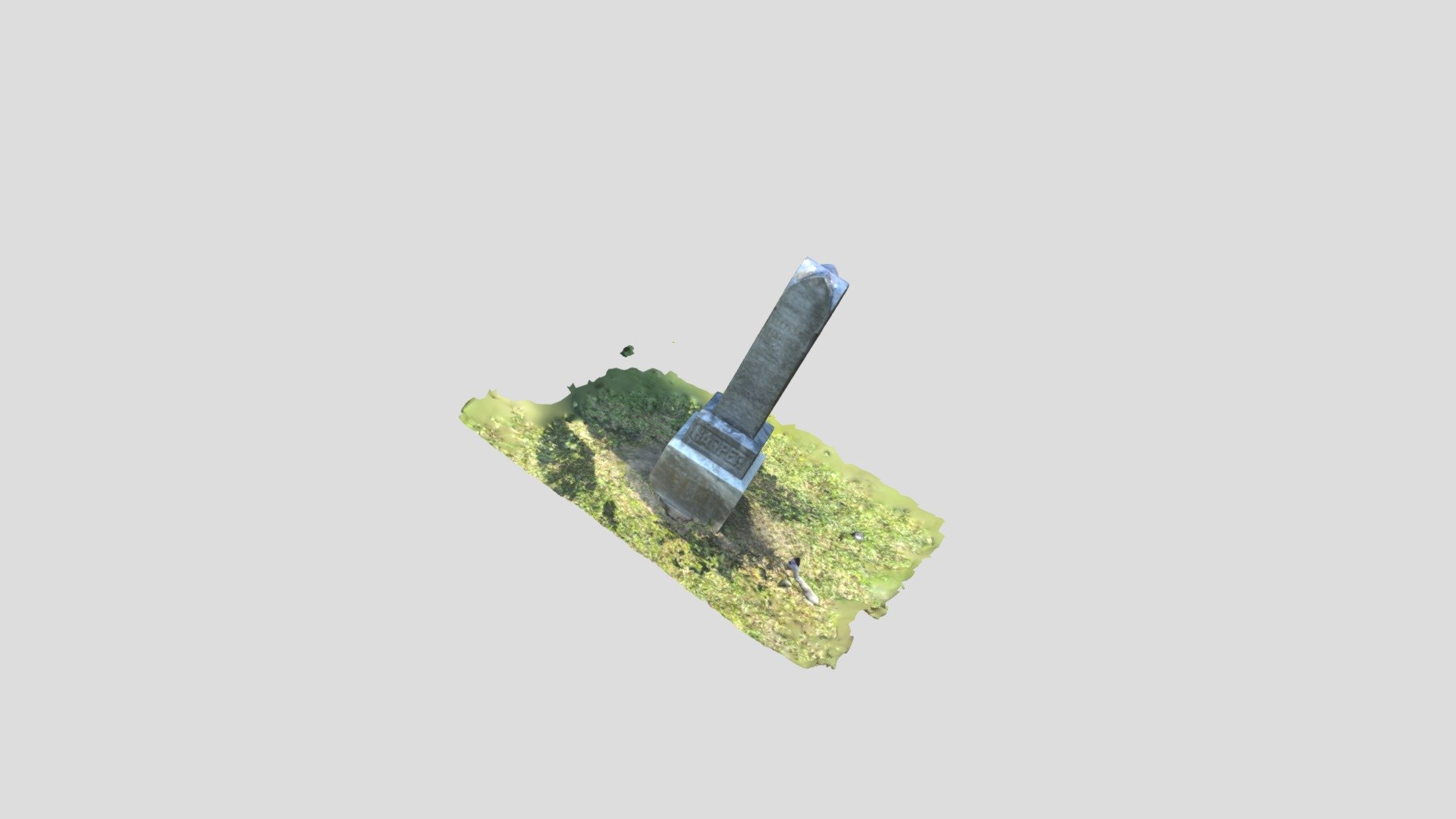 Gravestone- Thomas - Download Free 3D model by BigDrew14 [d575d7f ...