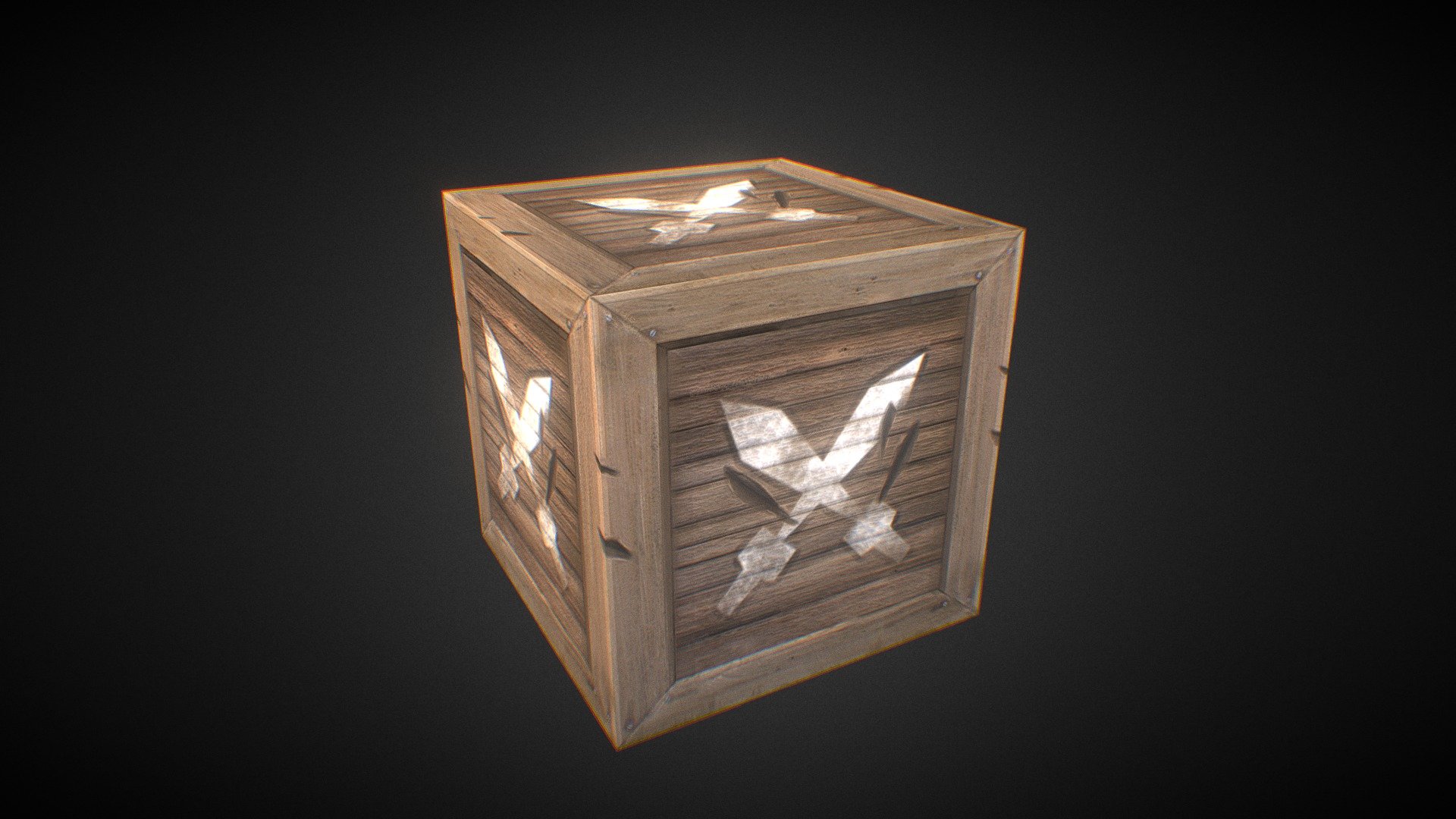 Wooden Box Texture Test - 3D model by DirectlinkTsai (@Directlink ...