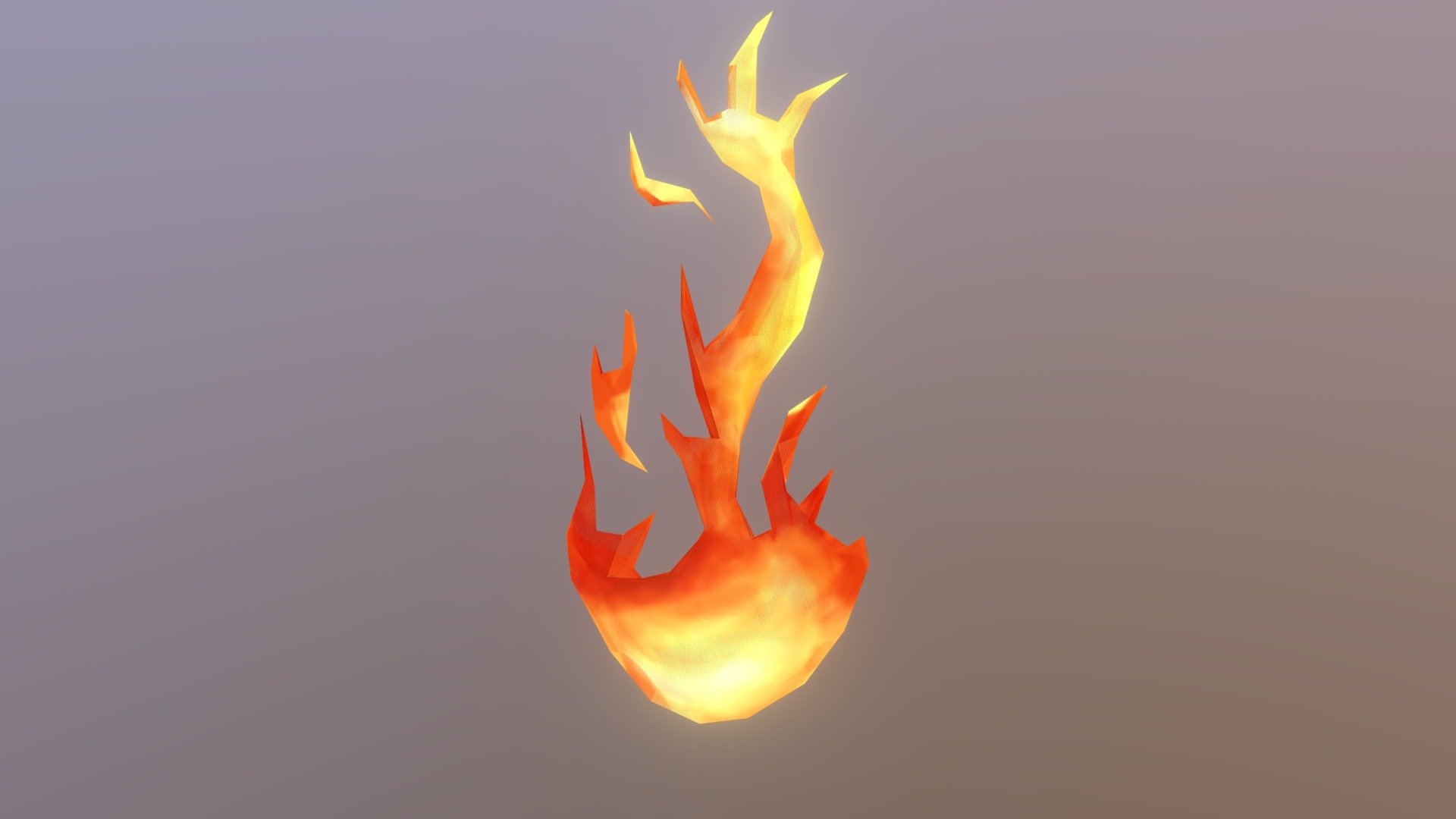 Flamme - Download Free 3D model by dartuchiwa [d57675a] - Sketchfab
