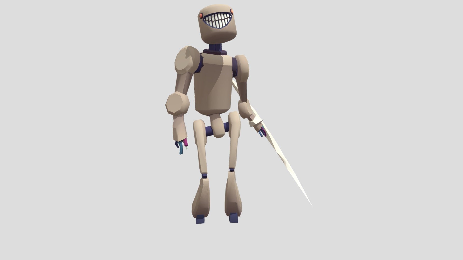 Enemy Melee [inDESERT] - 3D model by Spookto [d5769bf] - Sketchfab