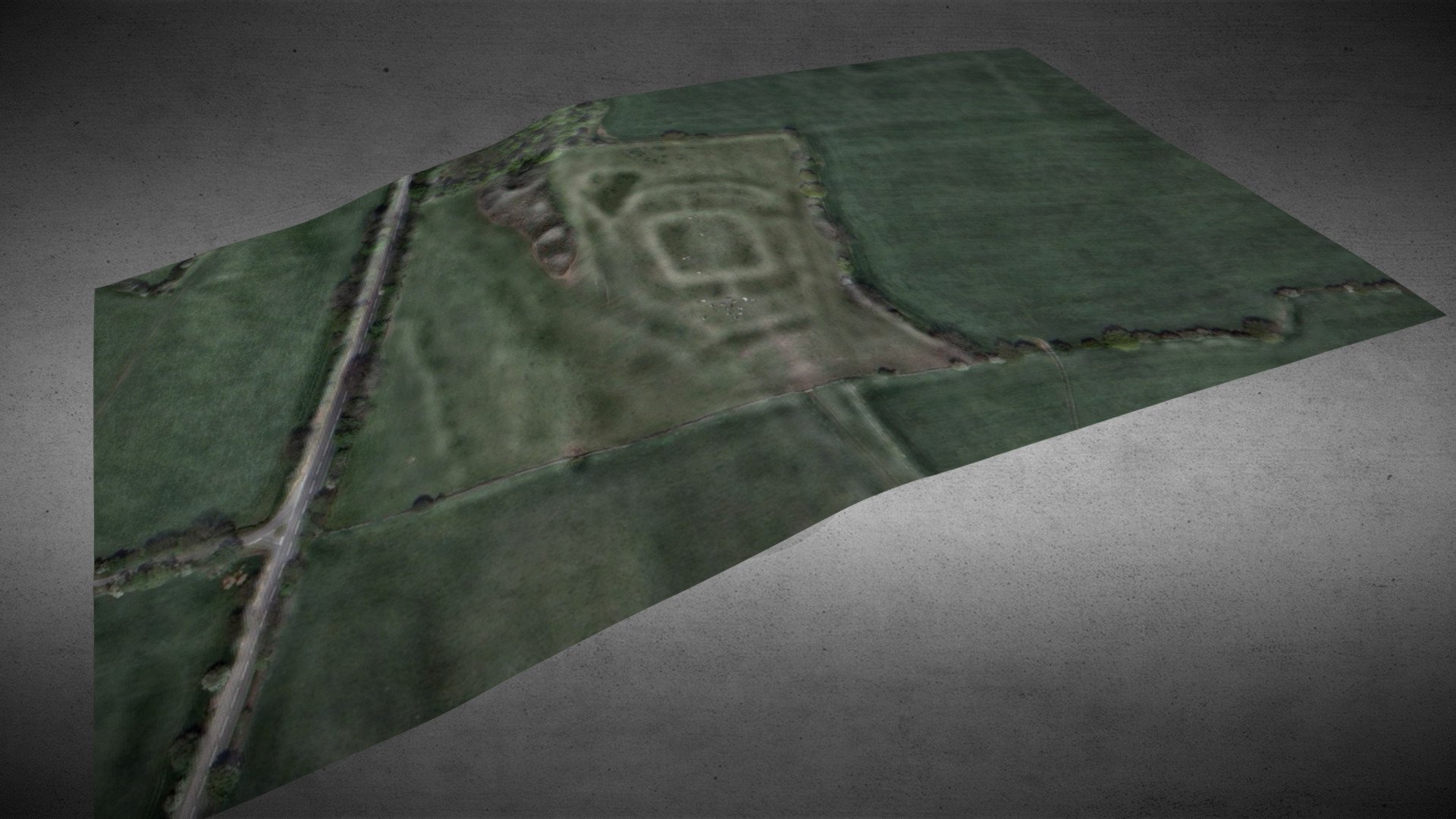 South Wingfield Roman fortlet - 3D model by drstevemalone [d577d8b ...