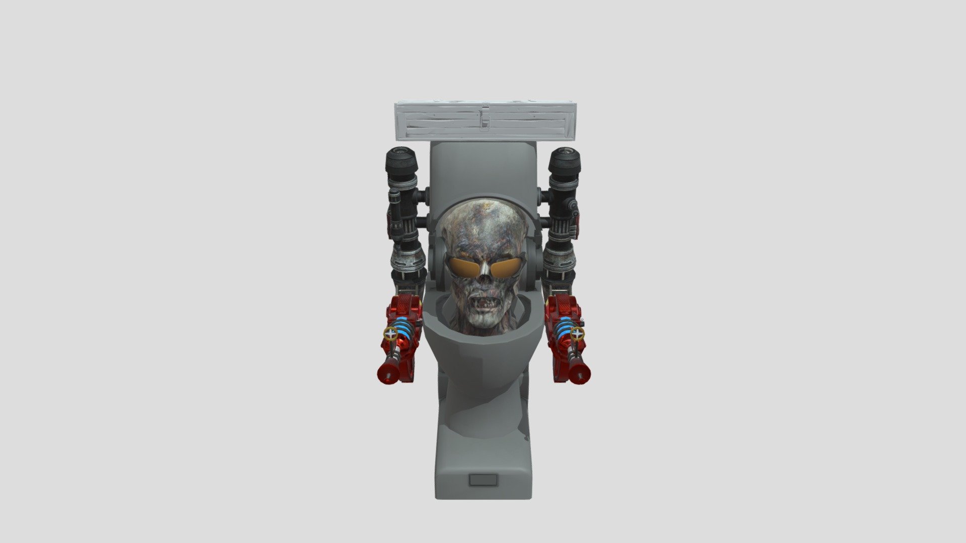 Zombie Skibidi Toilet - 3D model by skibidi bro. (@dwaynesweatmen ...