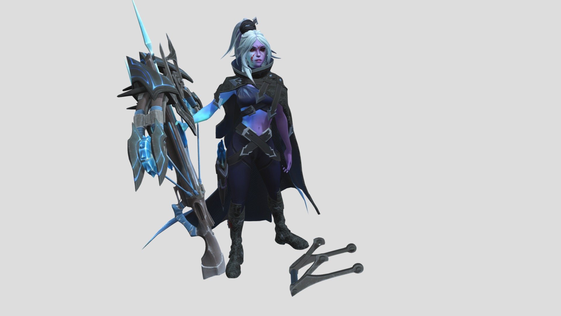 Dread Retribution(Drow Ranger) - Download Free 3D model by YTSH ...