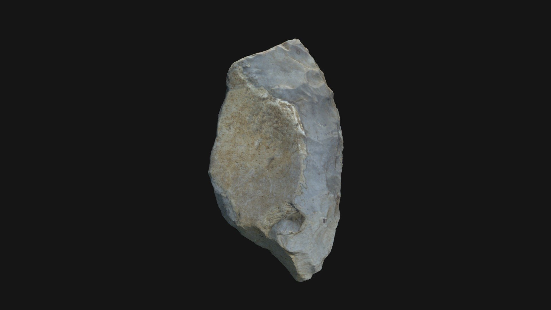 La Quina - side scraper - 3D model by archaeolithics [d5792f2] - Sketchfab