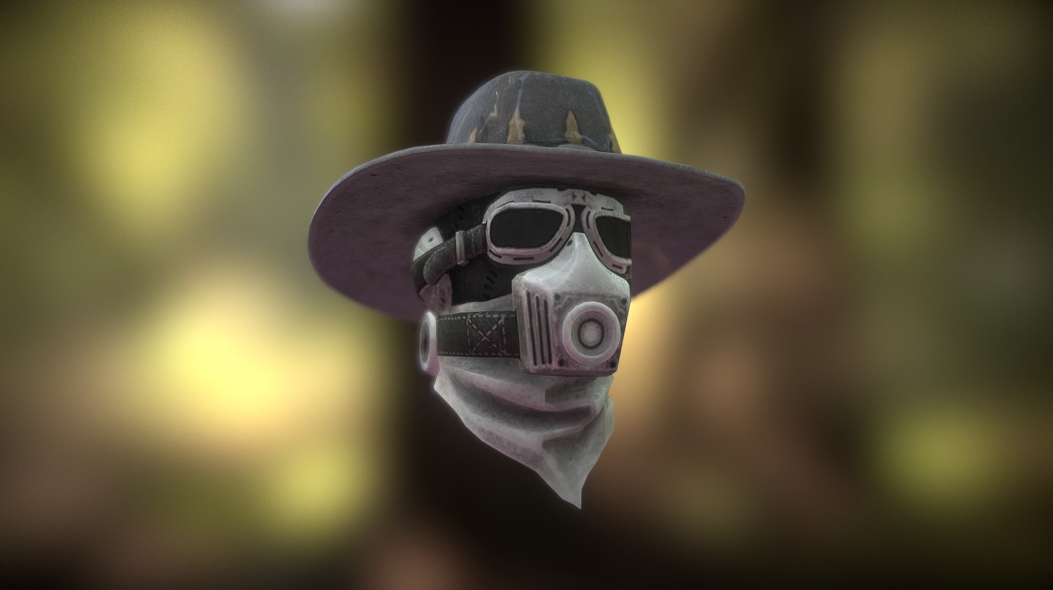 H1Z1 Western Helmet - 3D model by Temperino [d57b401] - Sketchfab