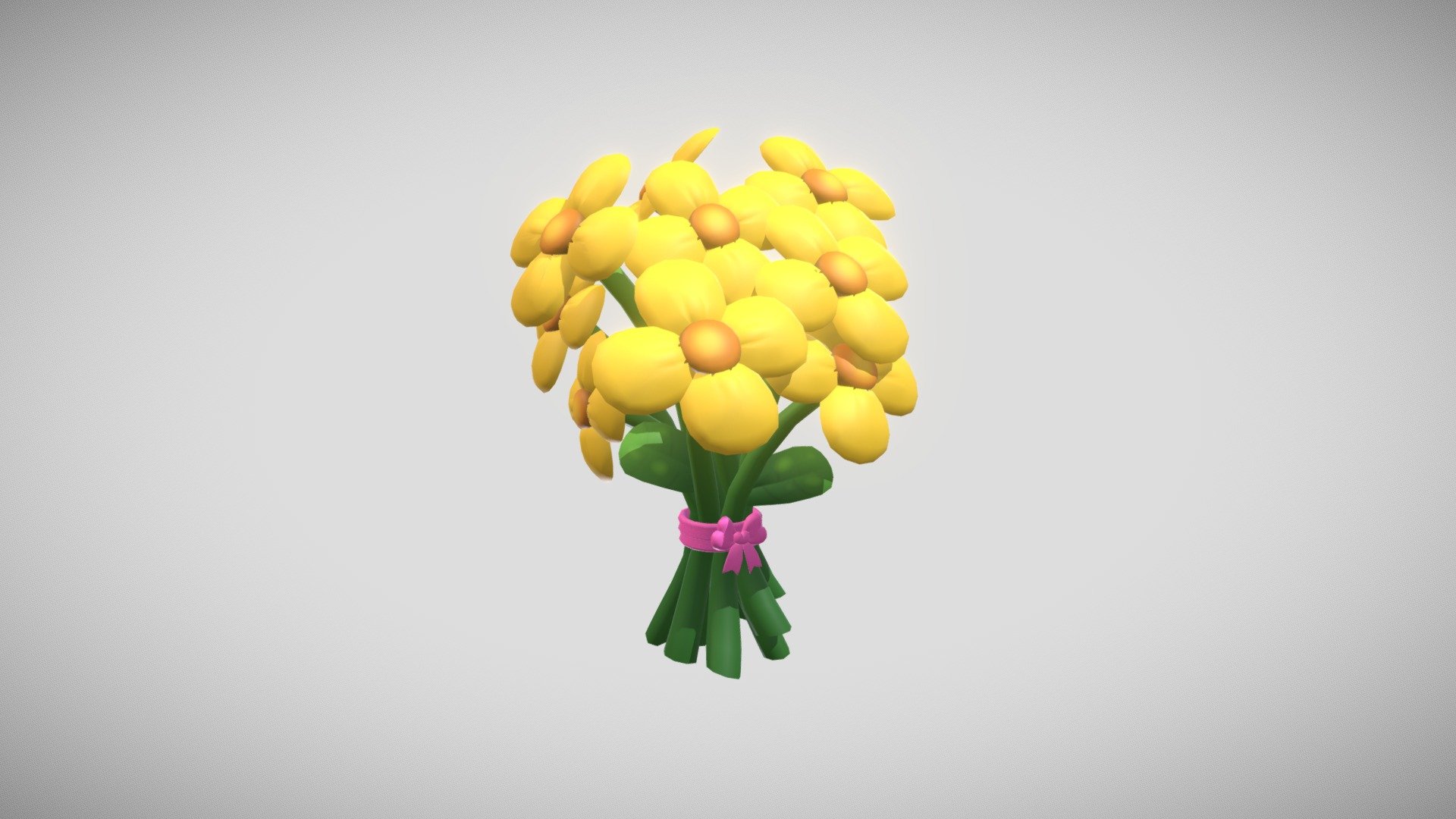 Ramo de Flores Amarillas - 3D model by BettoCGI [d57bb07] - Sketchfab