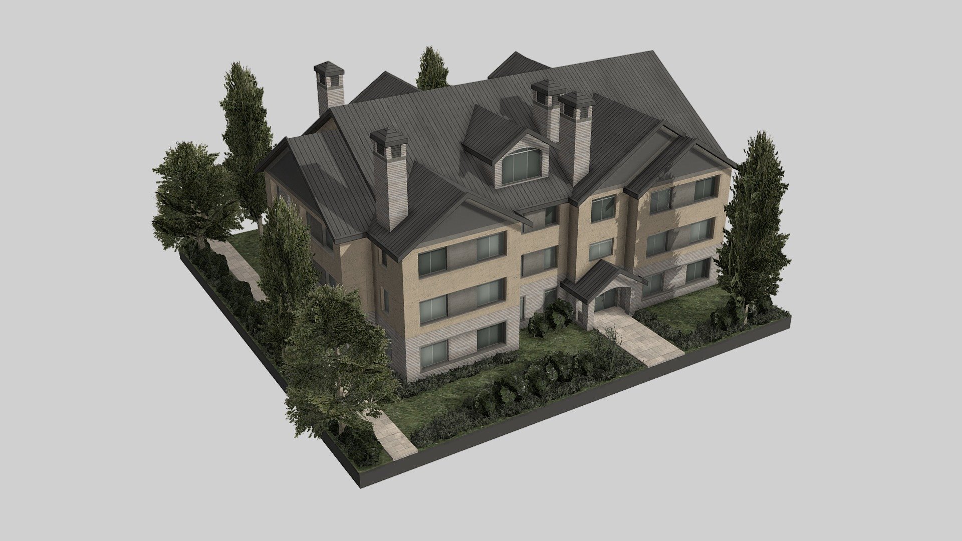 Clappgarden - Homes (cities:skylines Assets) - Buy Royalty Free 3D ...